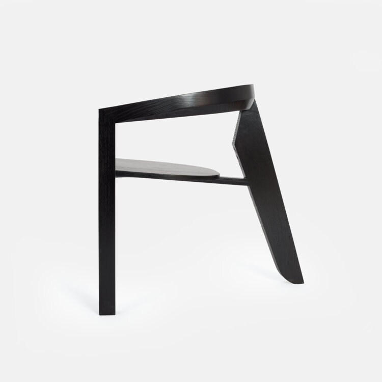 ICON Lounge Chair Wooden Lounge Chair Beech Walnut Black Ash - Etsy Canada