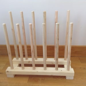 Handmade Wooden Welly Boot Rack: Holds 6 Pairs - Etsy