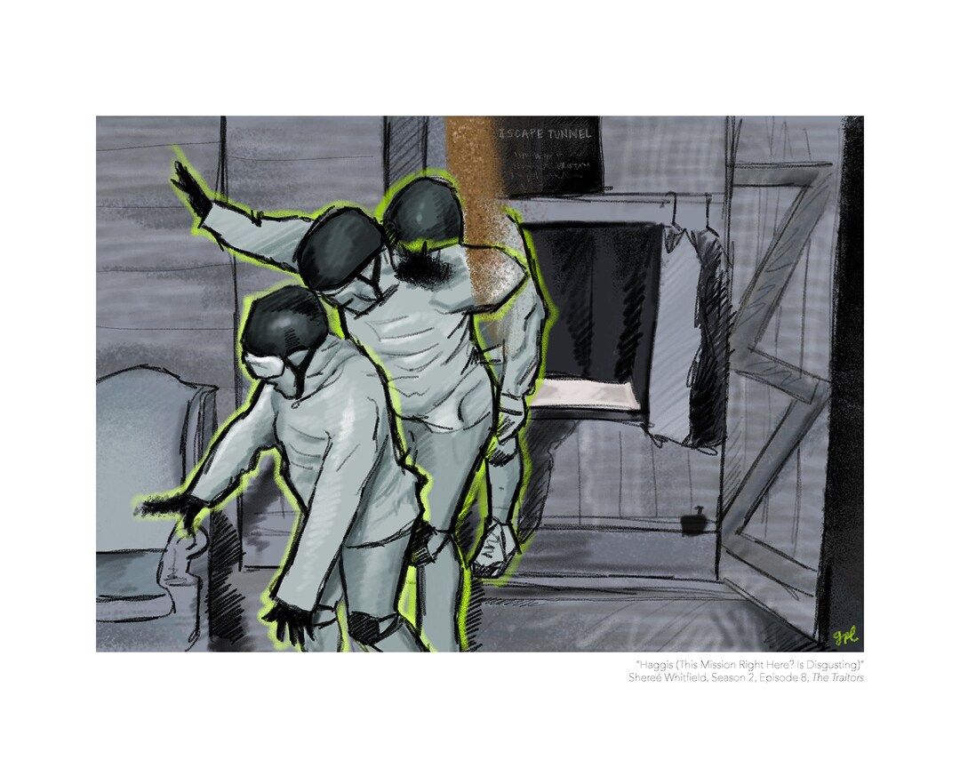 Shereé Whitfield (the Traitors) Portrait Print - Etsy