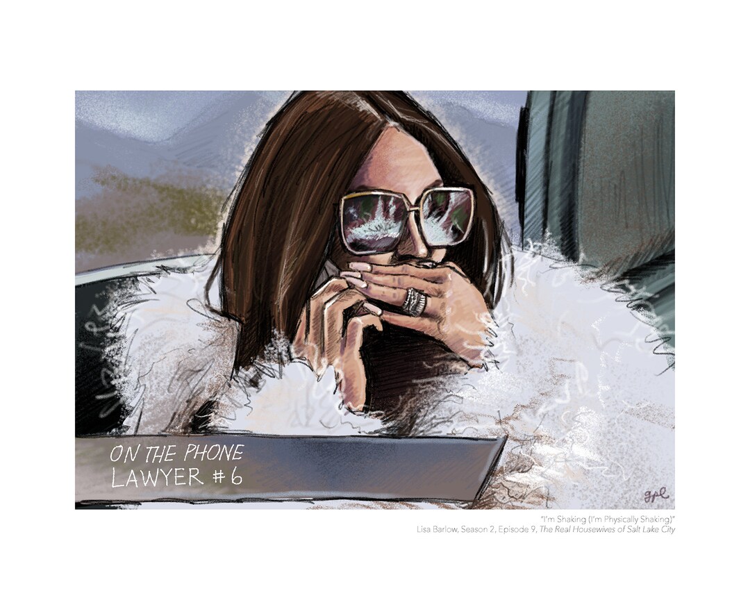Lisa Barlow (real Housewives of Salt Lake City) Portrait Print - Etsy