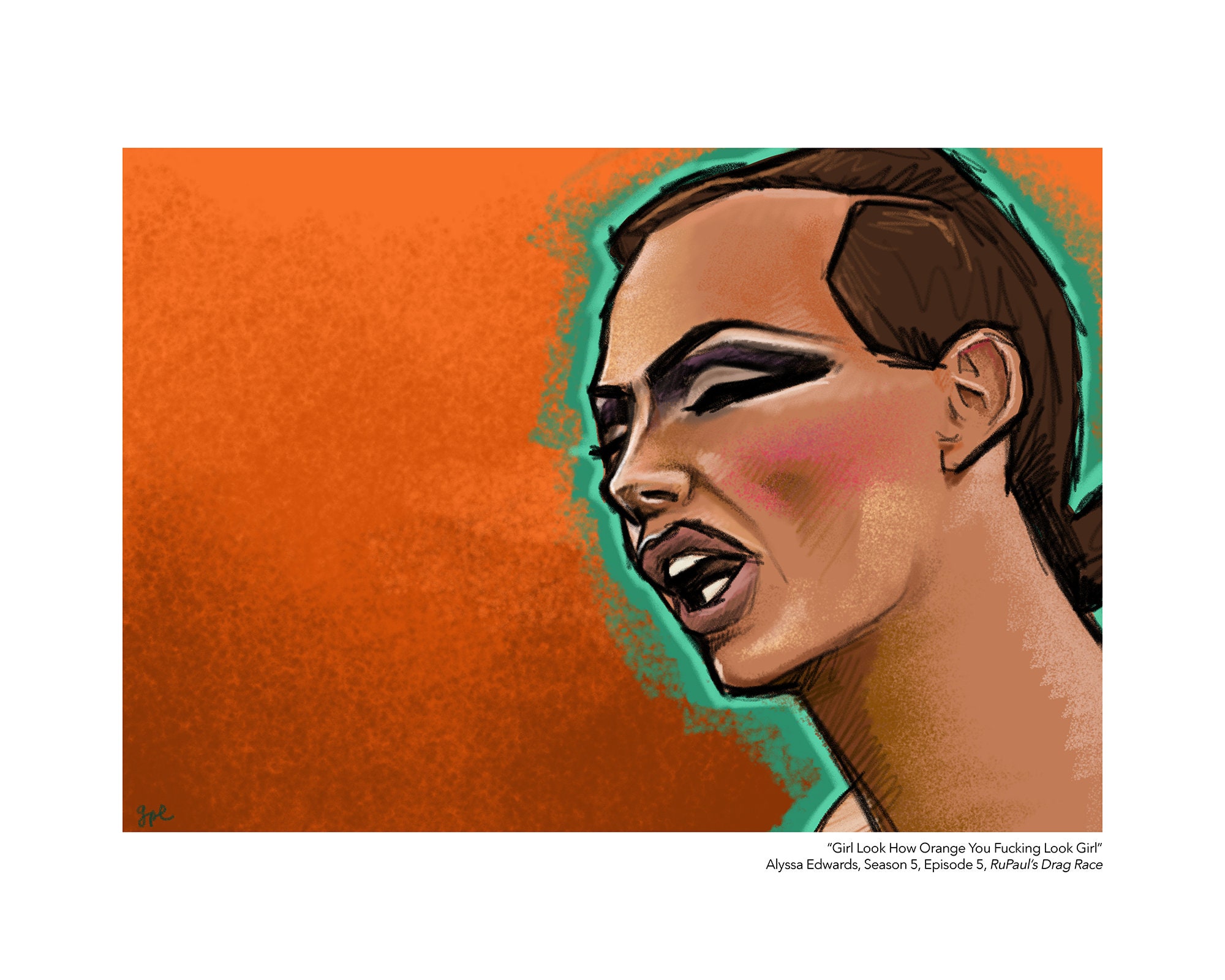 Alyssa Edwards Drawing Tumblr