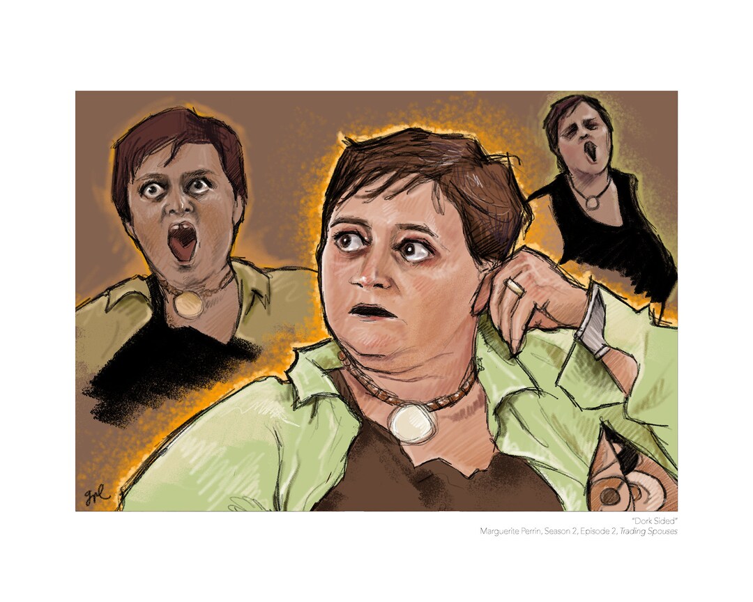 The God Warrior (trading Spouses) Portrait Print - Etsy