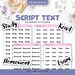 Printable Student Script Text Planner Stickers - Study, Read, Homework ...