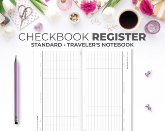 Check Register Notebook - Etsy