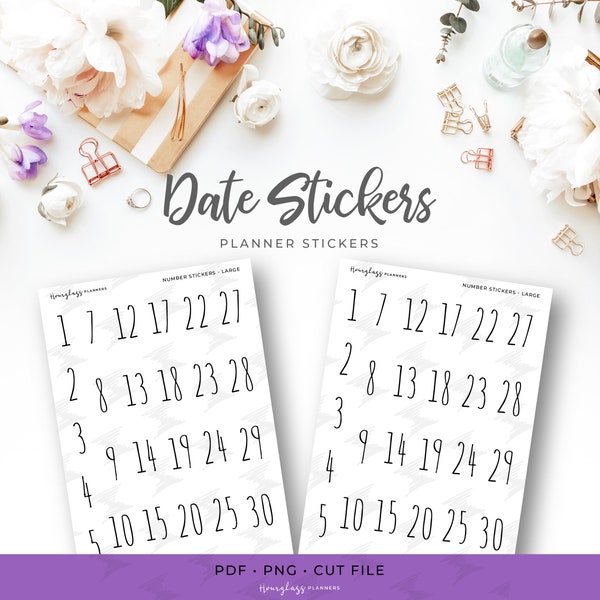 Printable Planner Stickers - Etsy