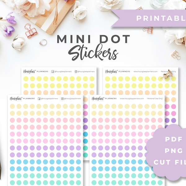 Dot Stickers - Etsy
