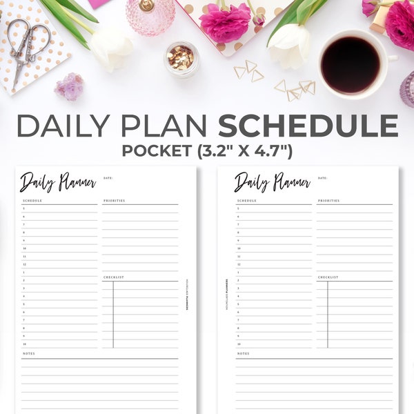 Pocket Planner - Etsy