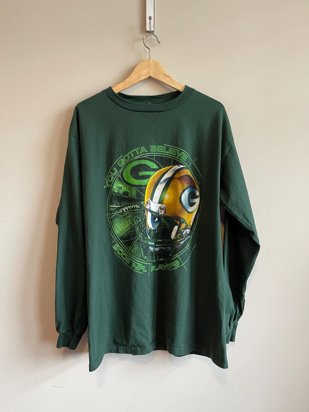 Vintage Green Bay Packers Long Sleeve Top Lambeau Greenbay Packer ...