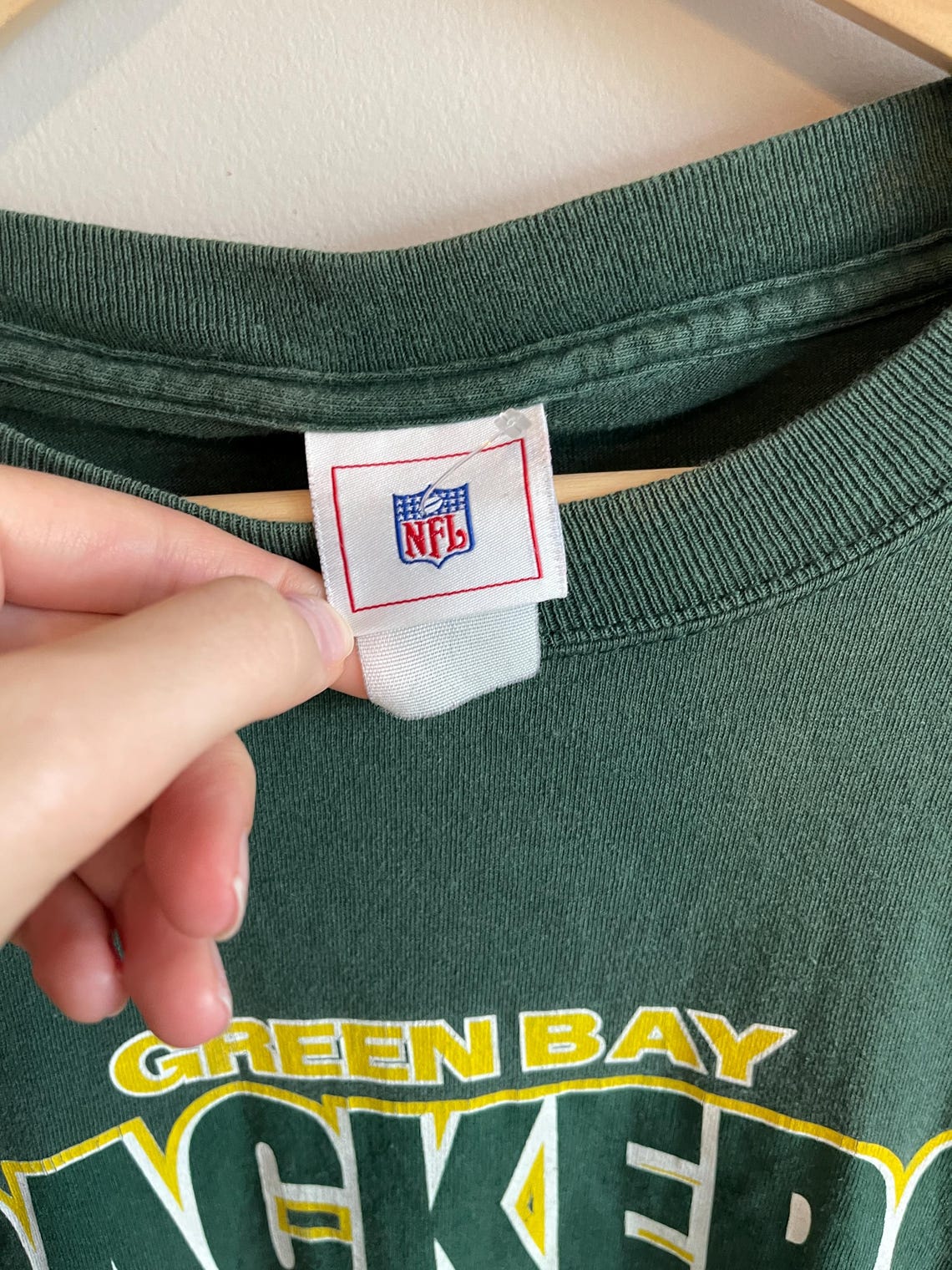 Vintage Green Bay 90s Packers Shirt Titletown Super Bowl Champions Back ...
