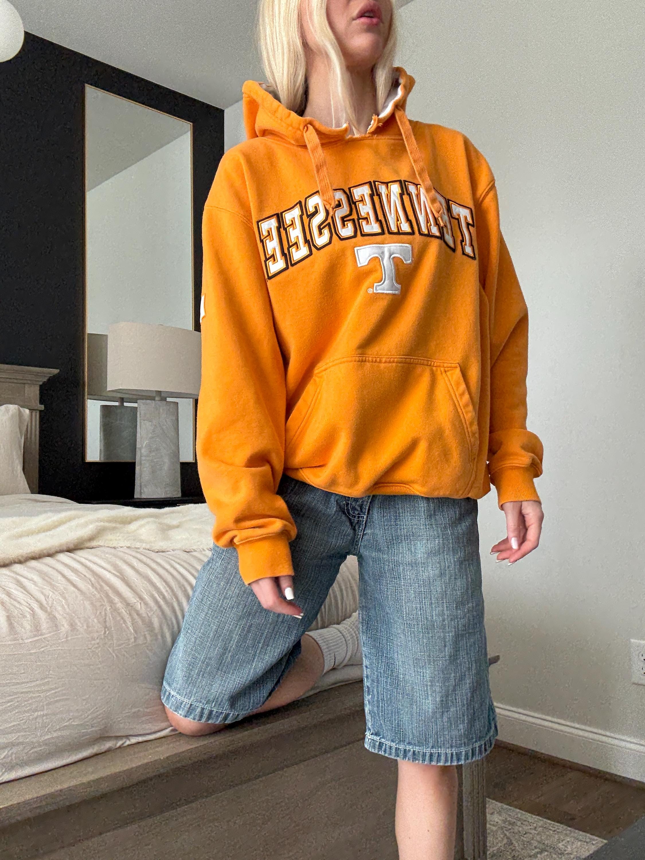 Vintage Y2K University of Tennessee 2000s Sweatshirt Hoodie Orange ...