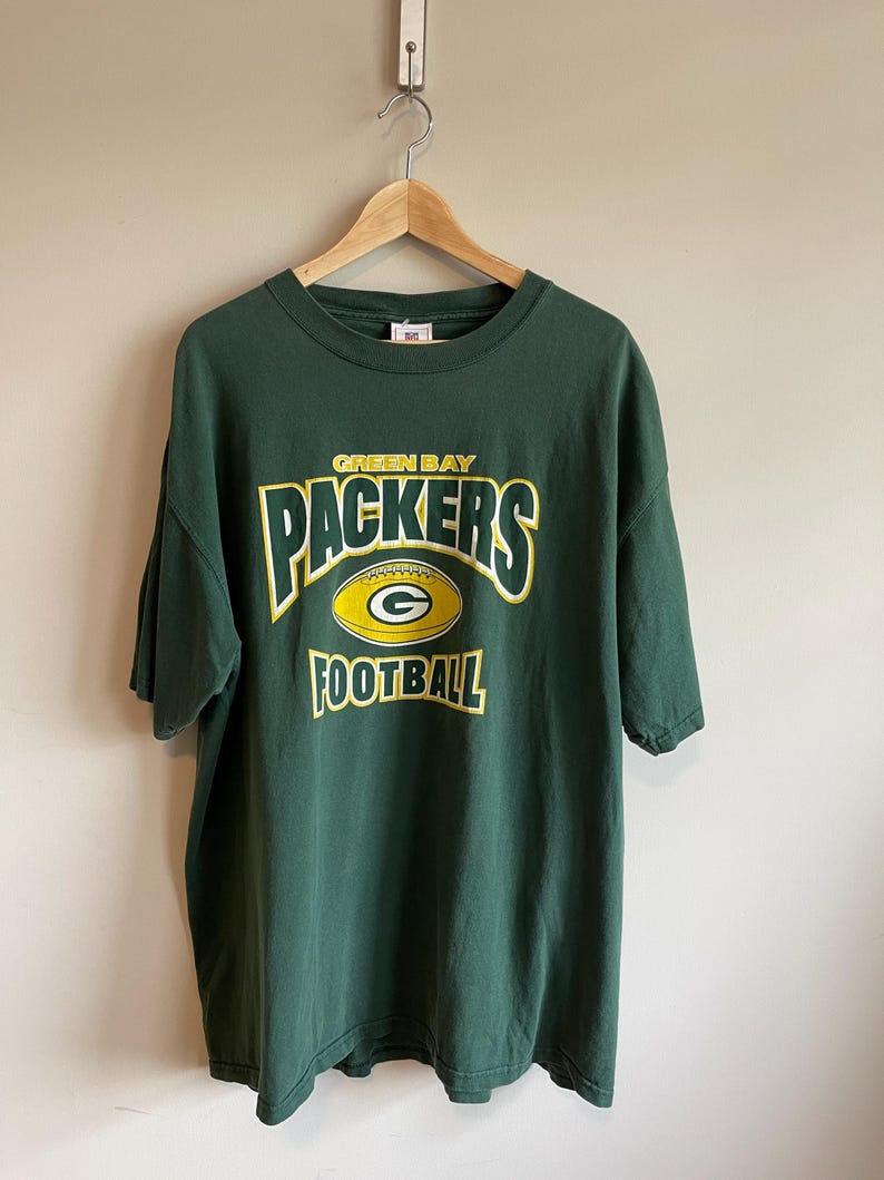 Vintage Green Bay 90s Packers Shirt Titletown Super Bowl Champions Back ...