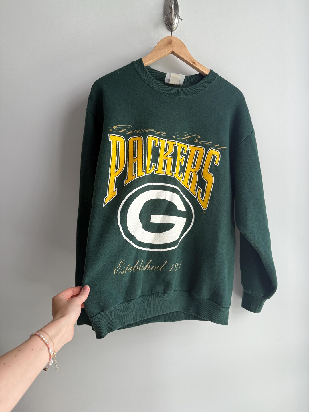 Vintage 1997 Green Bay Packers Super Bowl Champions Sweatshirt Crewneck ...