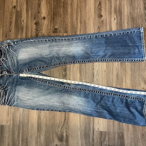 Y2K Low Rise Jeans Bell Bottom Boot Cut Trendy Hilton Type 2000s Silver ...