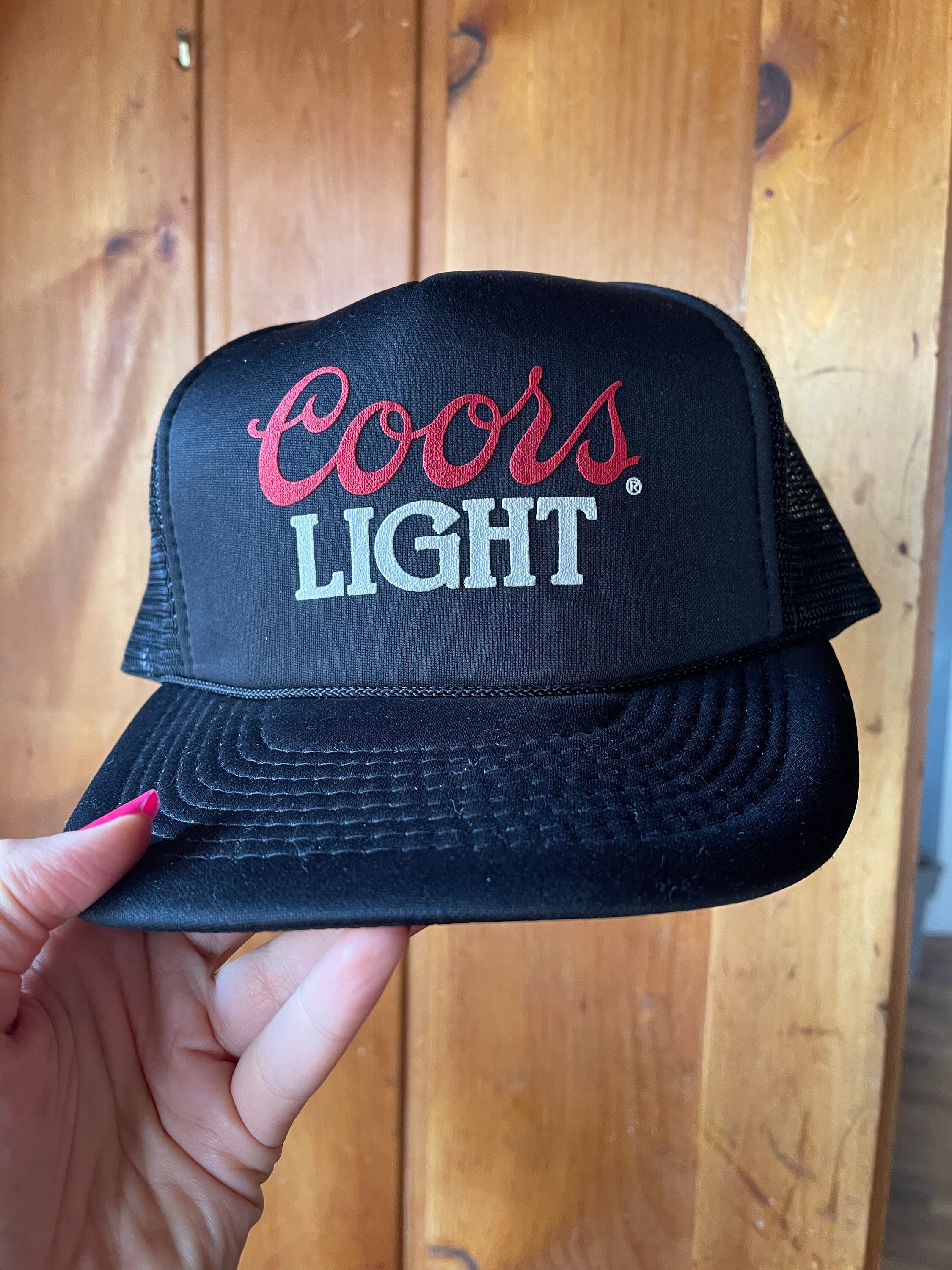 Vintage Coors Light Trucker Hat Black Trendy High Life Beer | Etsy
