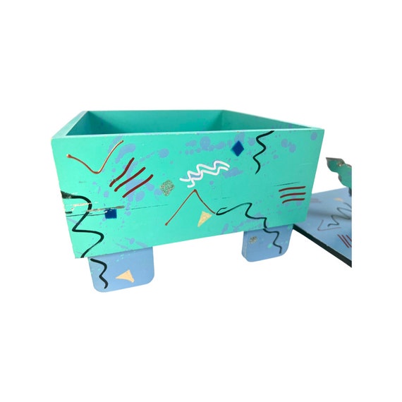 Memphis Milano Jewelry Box: 1980s Postmodern Art by H… - Gem