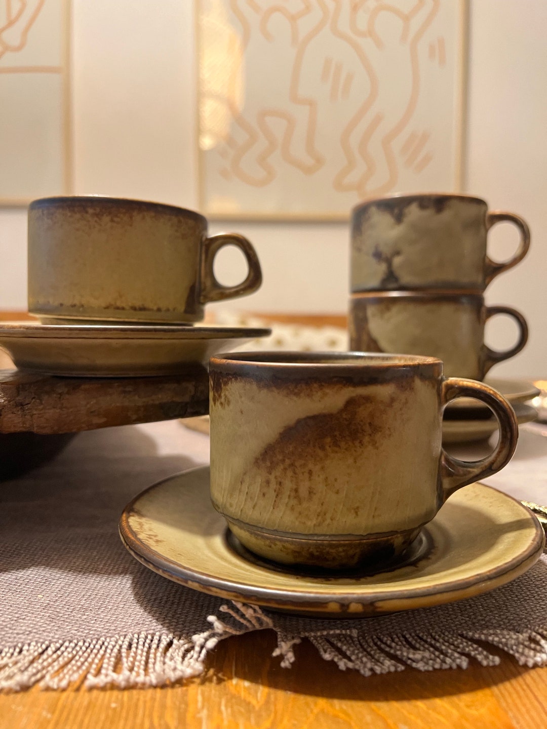 Earthy Brown Tableware 1 Cup and 1 Saucer Sahara, Langenthal ...