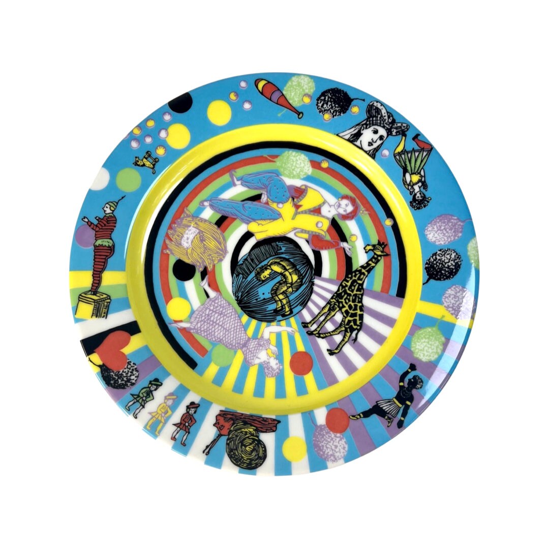 Swiss Ceramic Vintage BOPLA Bread or Salad Plate CIRCUS by Suisse ...