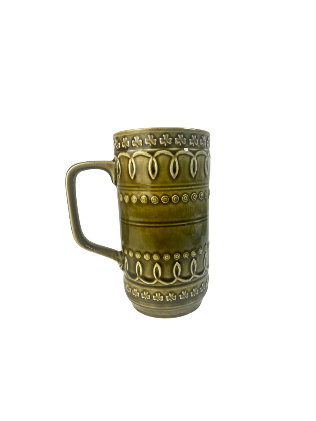 Vintage Celtic Beer Mug Beer Stein Irish Tankard by Arklow Ironstone ...