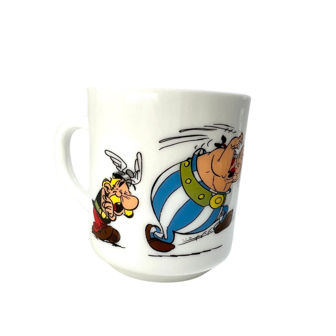 Vintage Astérix & Obélix Mug 1991, Retro Fathers Day Mug, Dad Coffee ...