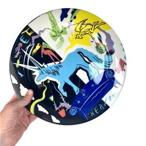 Vintage BOPLA Dinner Plate HEAVEN Series Suisse Langenthal, Made in ...