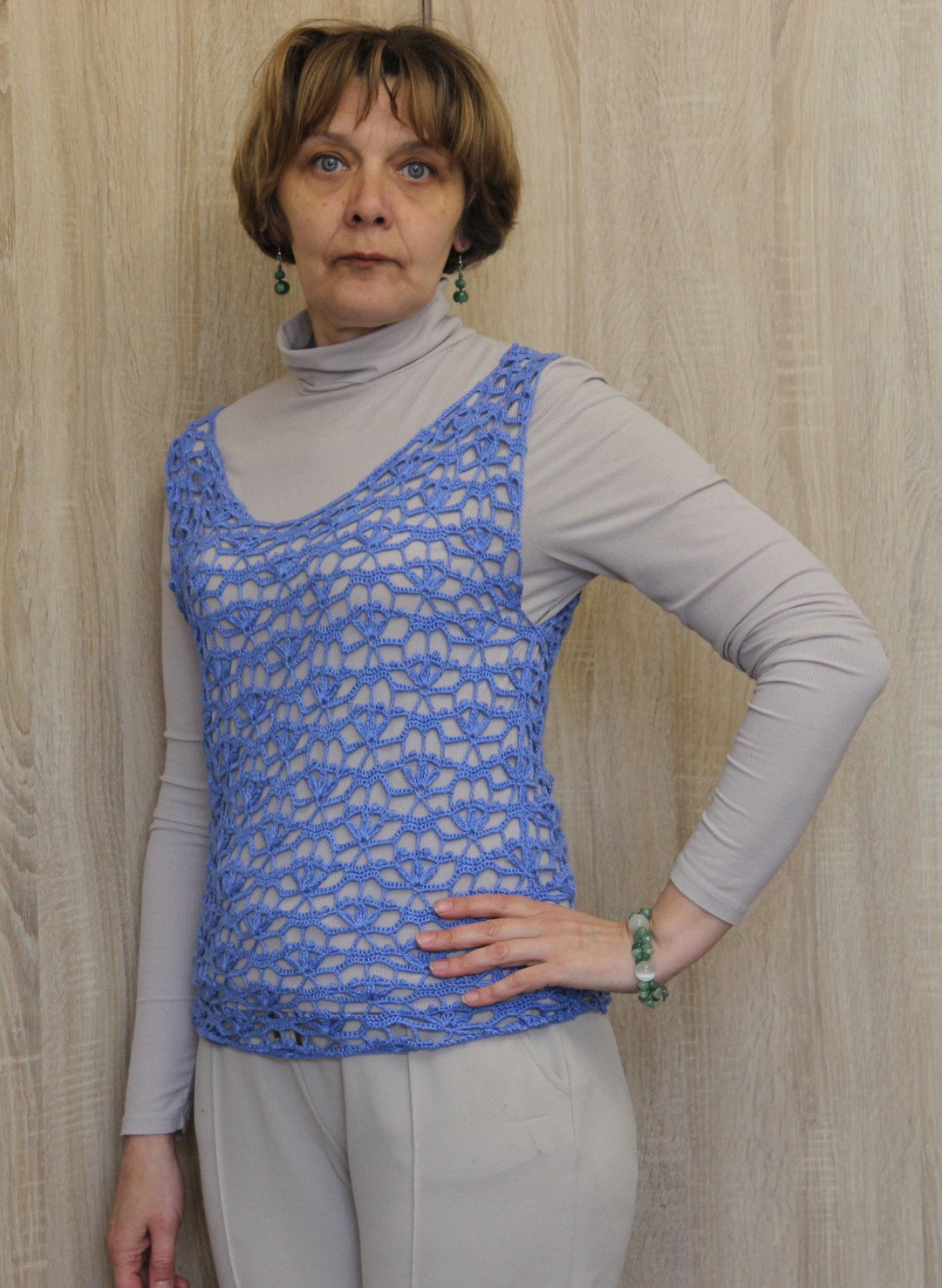 Crocheted Clothing, Crochet Top, Crochet Clothe, Hand Crochet, Handless ...