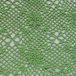 Square Crochet Green Doilies Perfect for Home Decor for Home Cozy ...