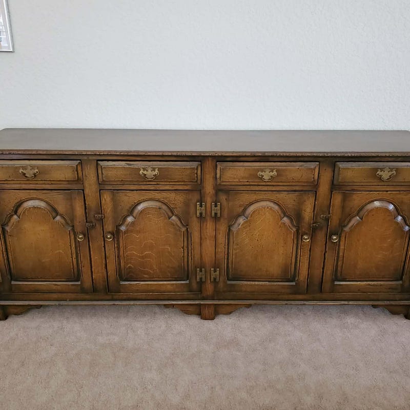 Antique Buffet With Drawers - Etsy