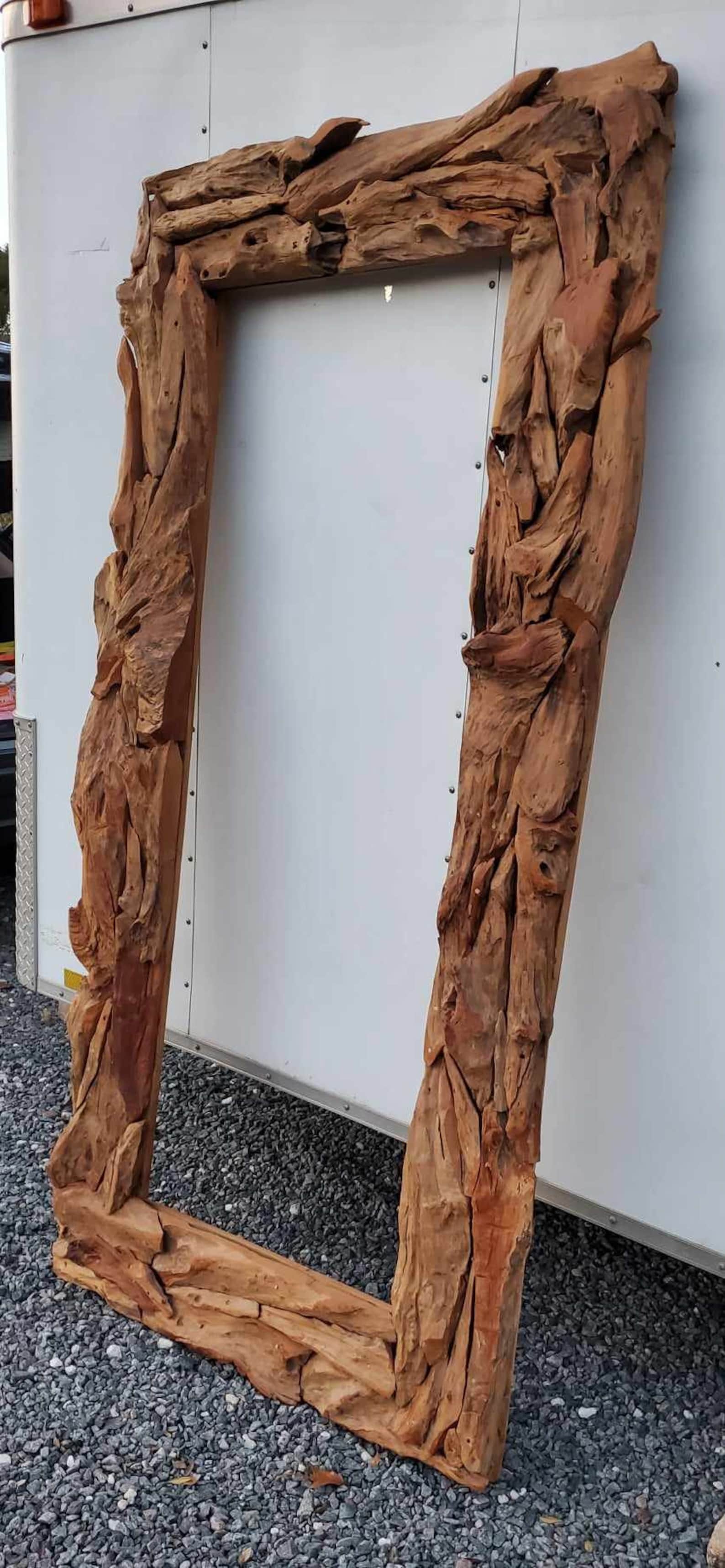 Large Driftwood Frame - Etsy