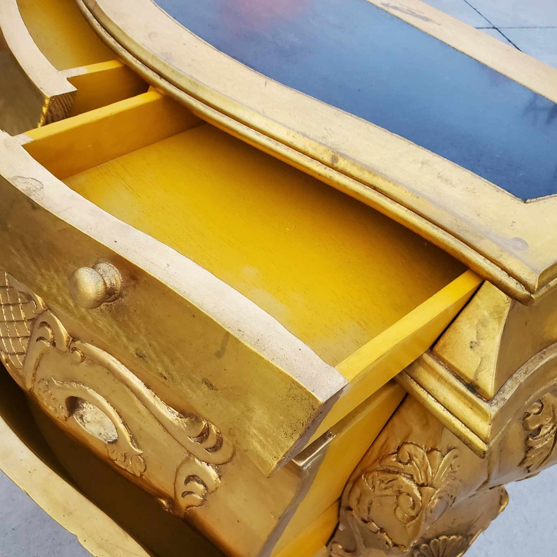 Bombay Chest/ Small Bombay Style Chest/ Gold Bombay Chest - Etsy