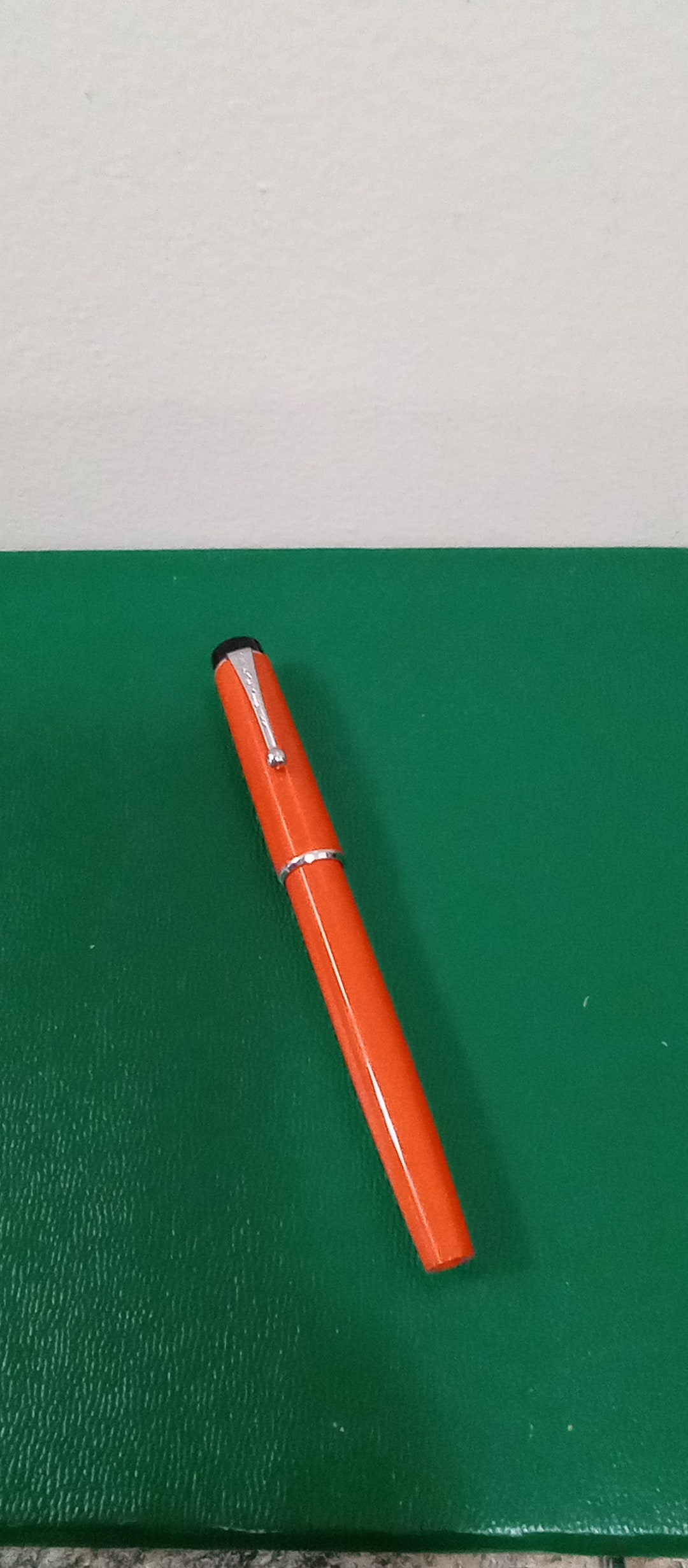 Vintage Parker Big Red Felt Tip Pen - Etsy