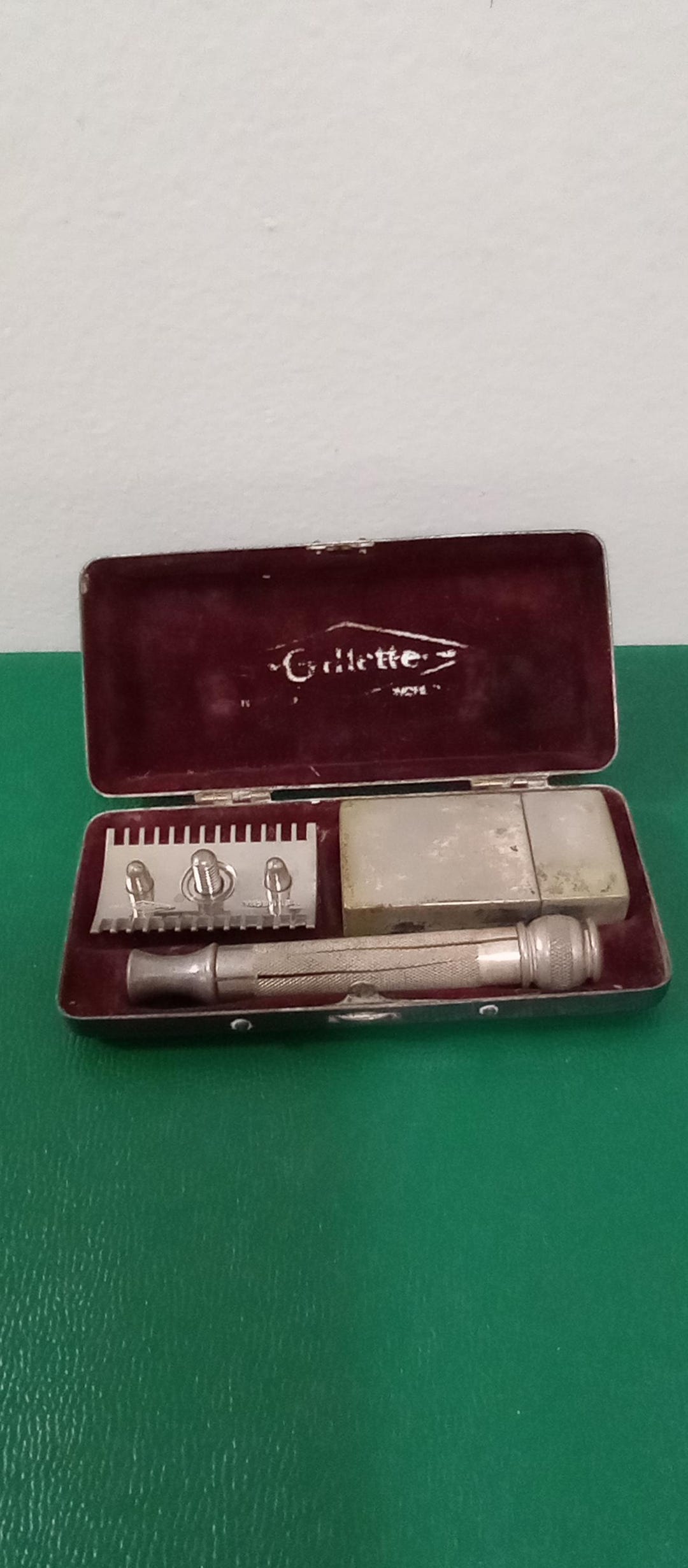 Antique Gillette Old Type Pocket Edition Safety Razor 1904 - Etsy