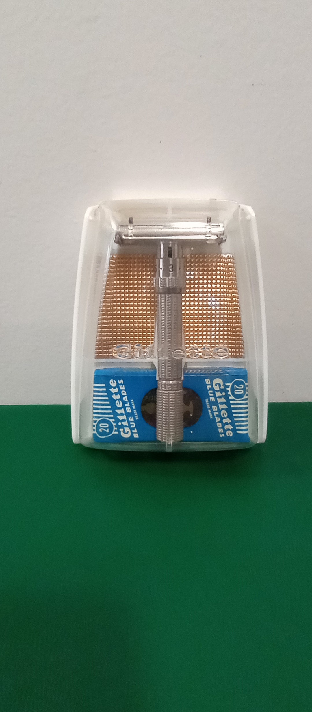 Vintage Gillette Slim Adjustable Safety Razor With Case H2 - Etsy