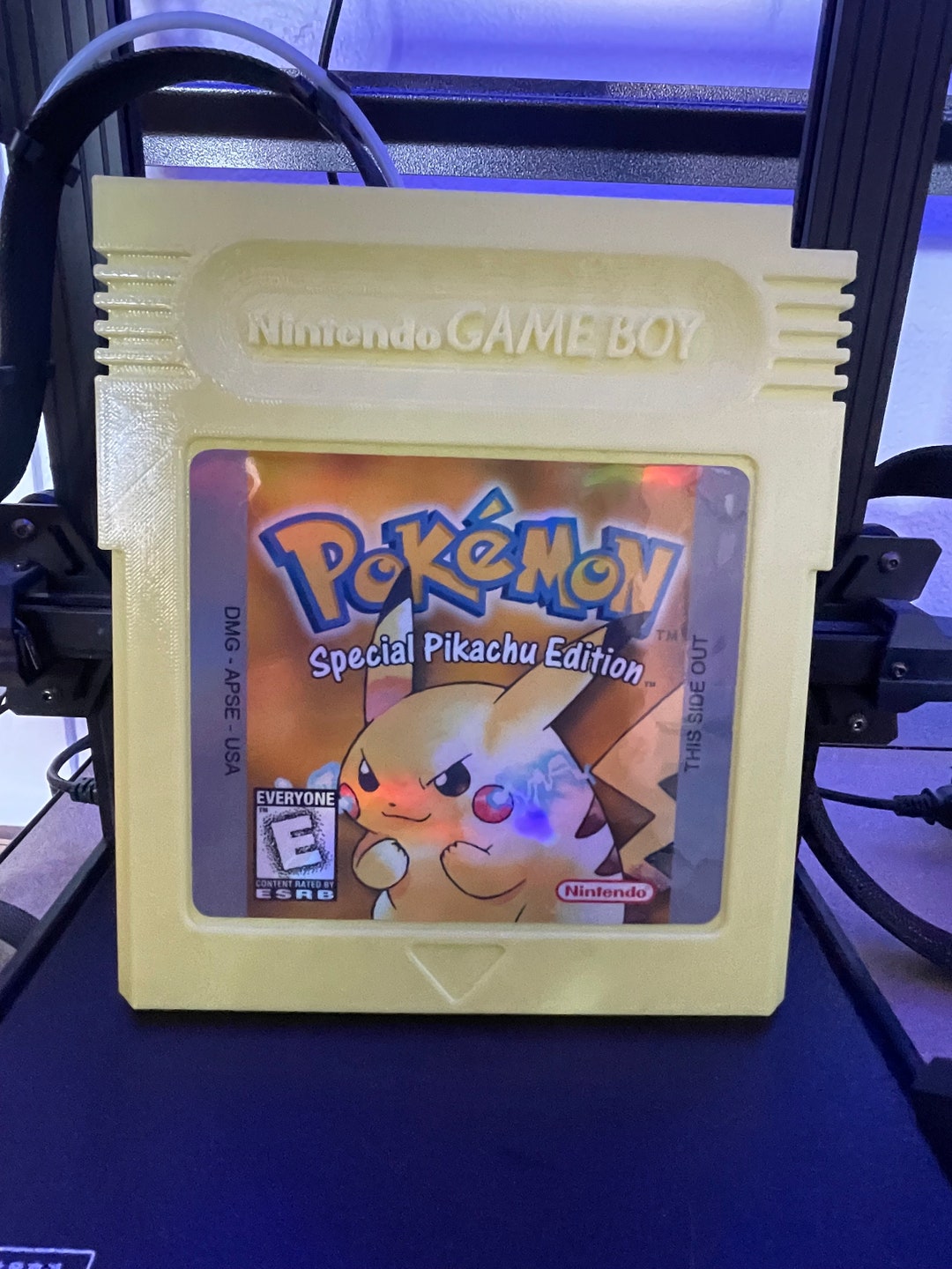 Pokemon Yellow Oversized Gameboy Cartridge - Etsy