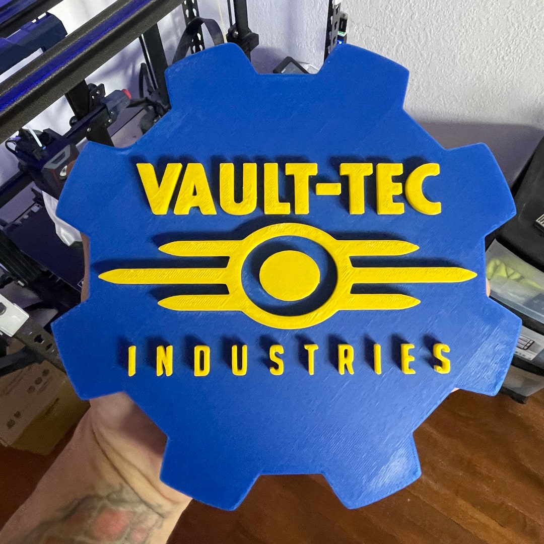 Vault Tech Cog Sign - Etsy