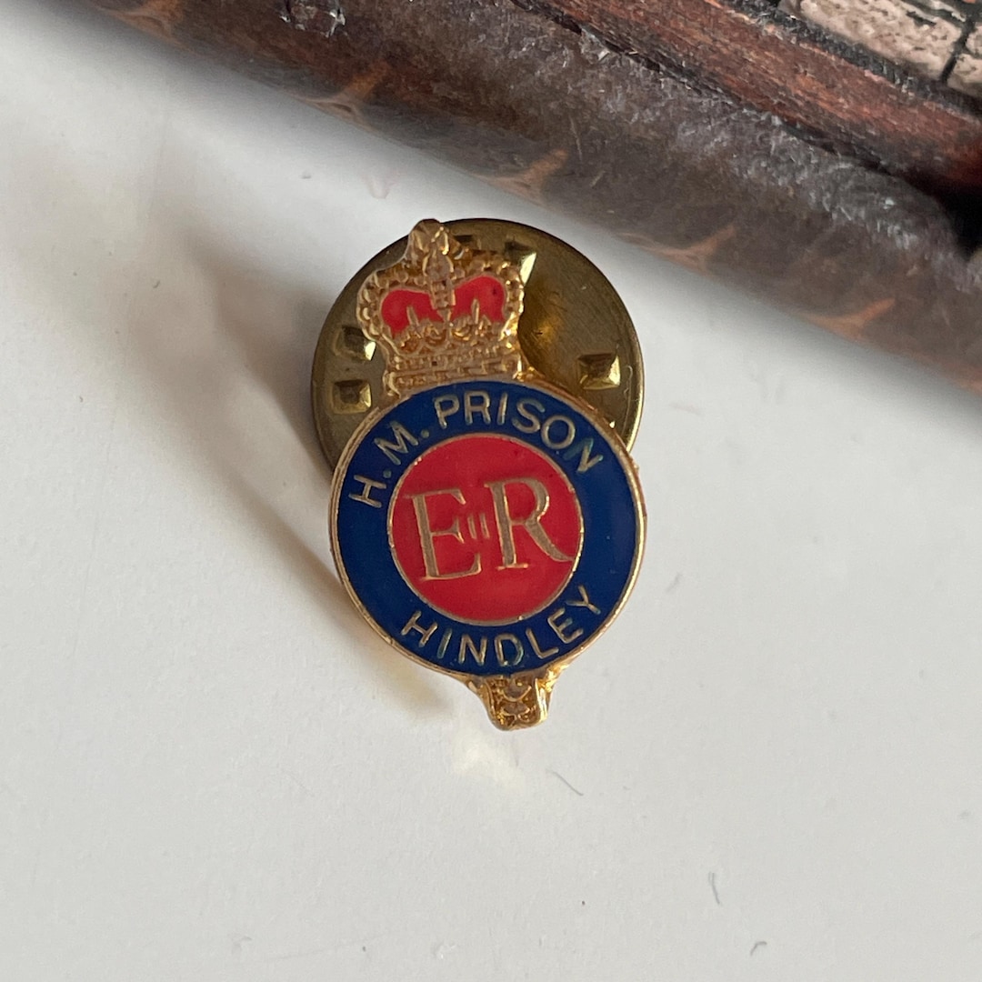 Vintage Badge HMP PRISON HINDLEY Prison Service Small Tie Lapel Pin - Etsy