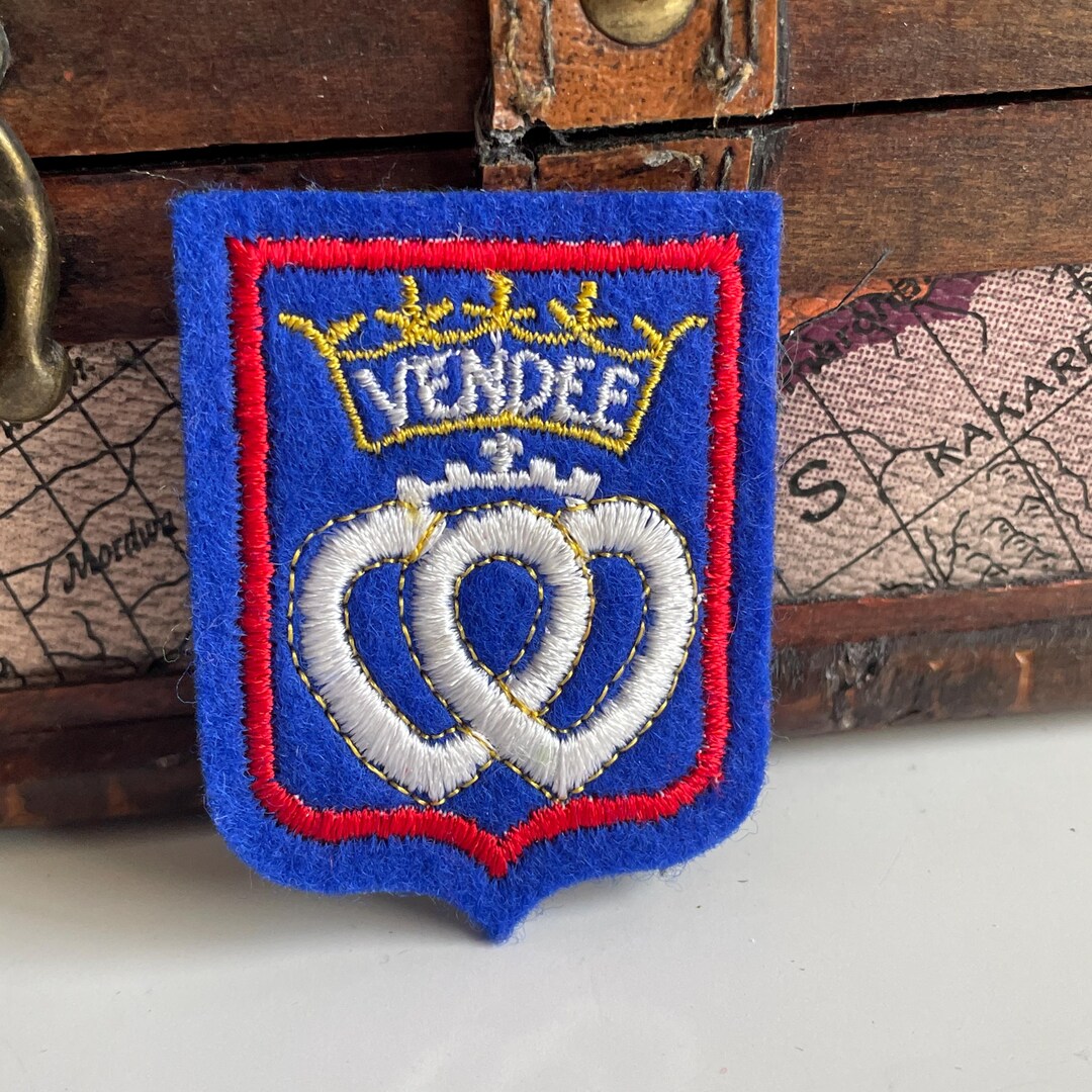 Vintage Patch Vendée Pays De La Loire France French Souvenir Sew on ...