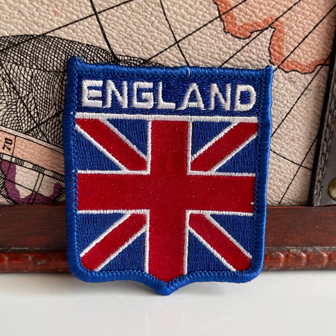 ENGLAND Patch Flag Union Jack Souvenir Woven Sew on Cloth Badge - Etsy