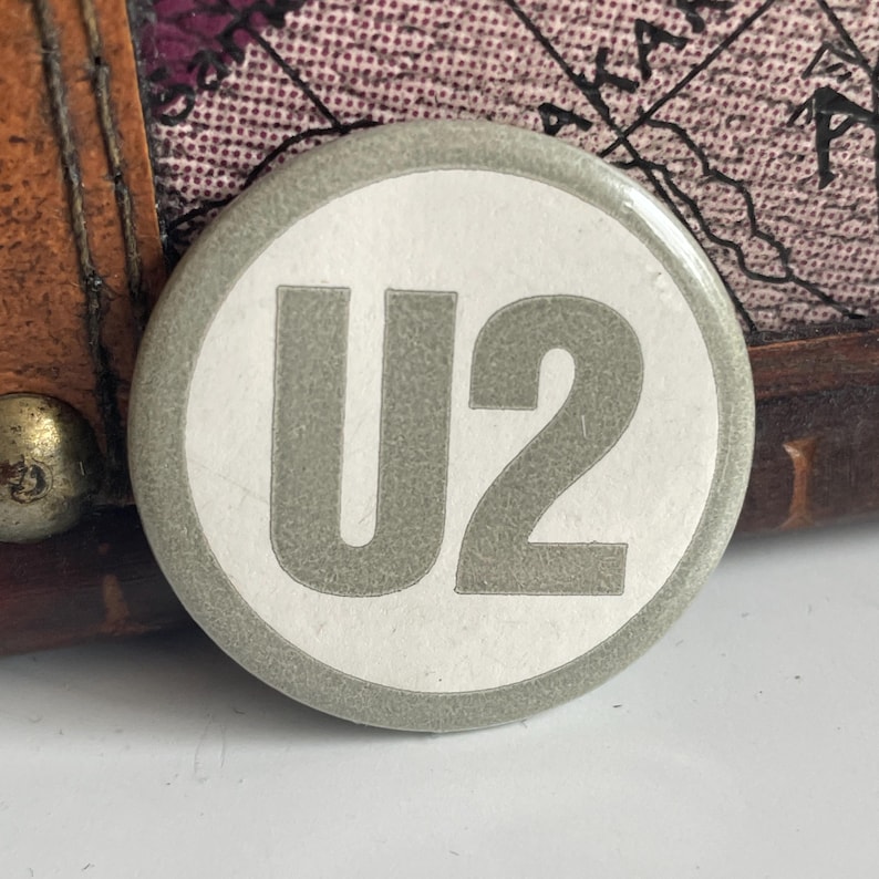 Vintage Badge U2 1990s Pin Button Badge - Etsy