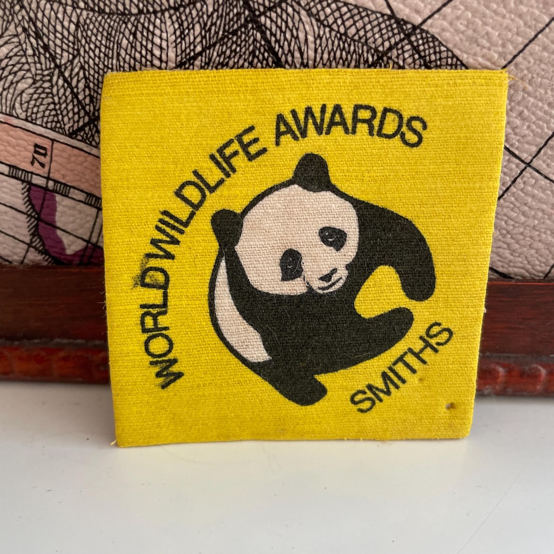 Vintage Patch WWF World Wildlife Fund Awards Smiths Crisps Charity ...