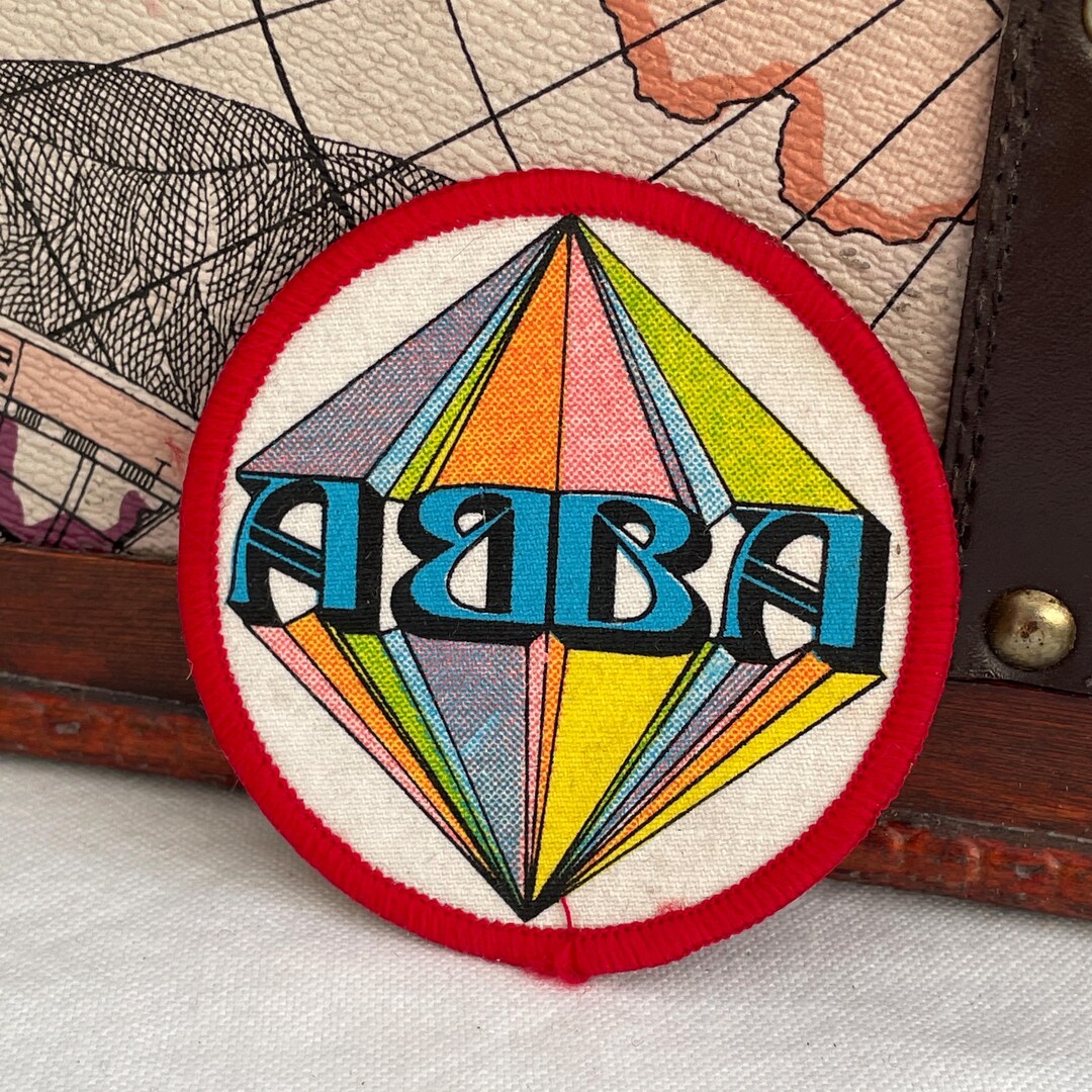 Vintage Patch ABBA Patch Sew on Cloth Badge Pop Swedish Music 1970s - Etsy