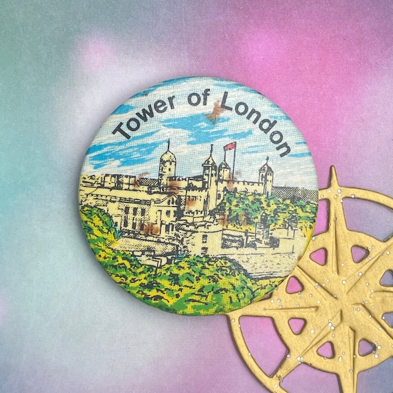 vintage badge tower bridge - Gem