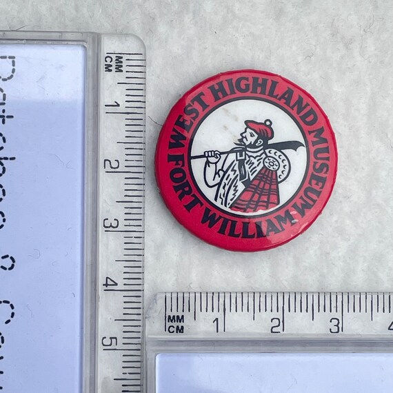 Vintage Badge West Highland Museum Fort William Scotl… - Gem