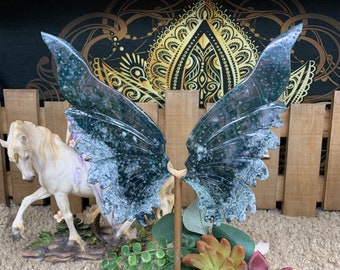Moss Agate Angel Wings - Etsy