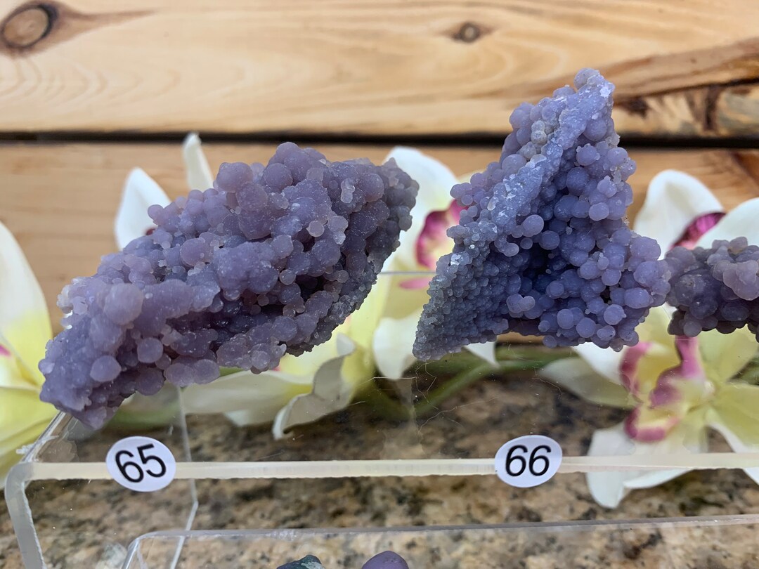 Multicolor Grape Agate Cluster Freeform Crystal Big Fat Grapes Crystal ...