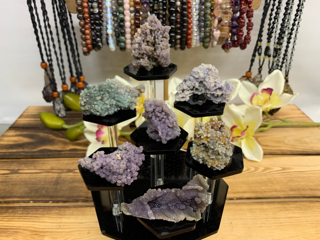 Rare Grape Agate Freeform Crystal Botryoidal Clusters of Grapes in Many ...