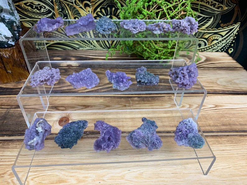Rare Grape Agate Freeform Tiny but Mighty Clusters of Grapes in Many ...