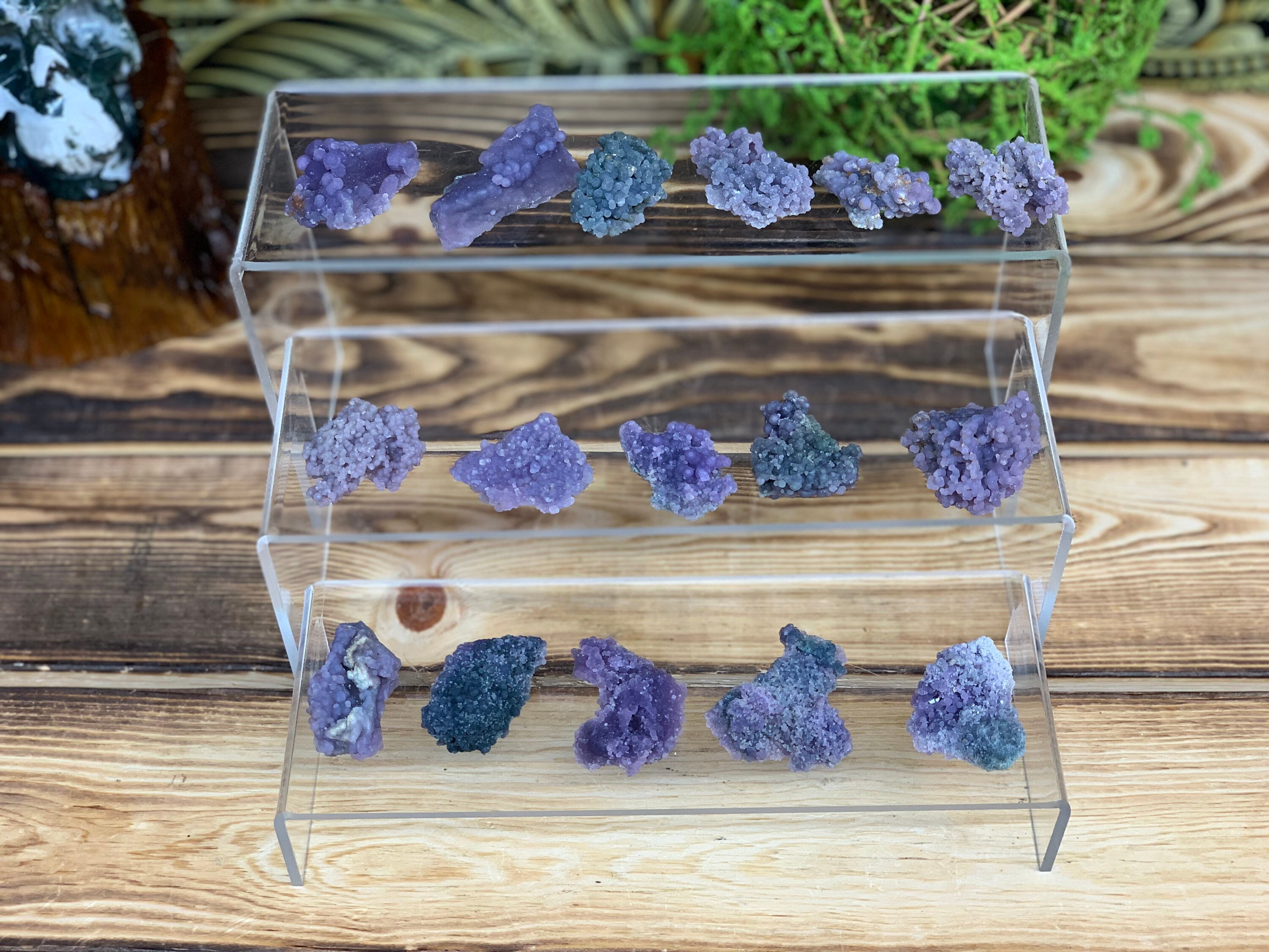 Rare Grape Agate Freeform Tiny but Mighty Clusters of Grapes in Many ...