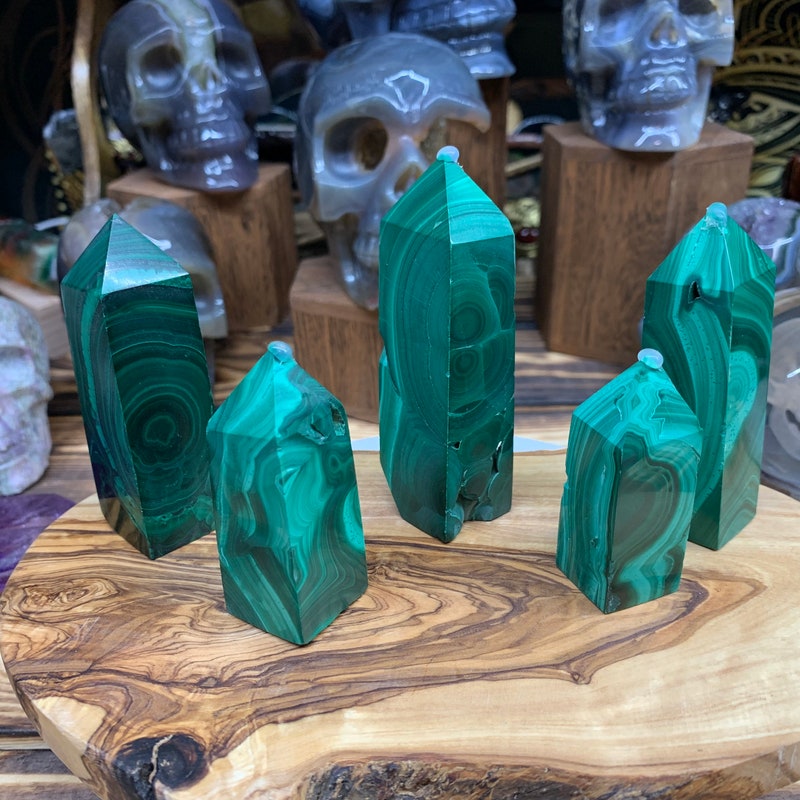 Malachite for Alter - Etsy