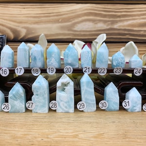 Rare Larimar Point, Towers Tiny but Mighty is a Rare and Exquisite ...