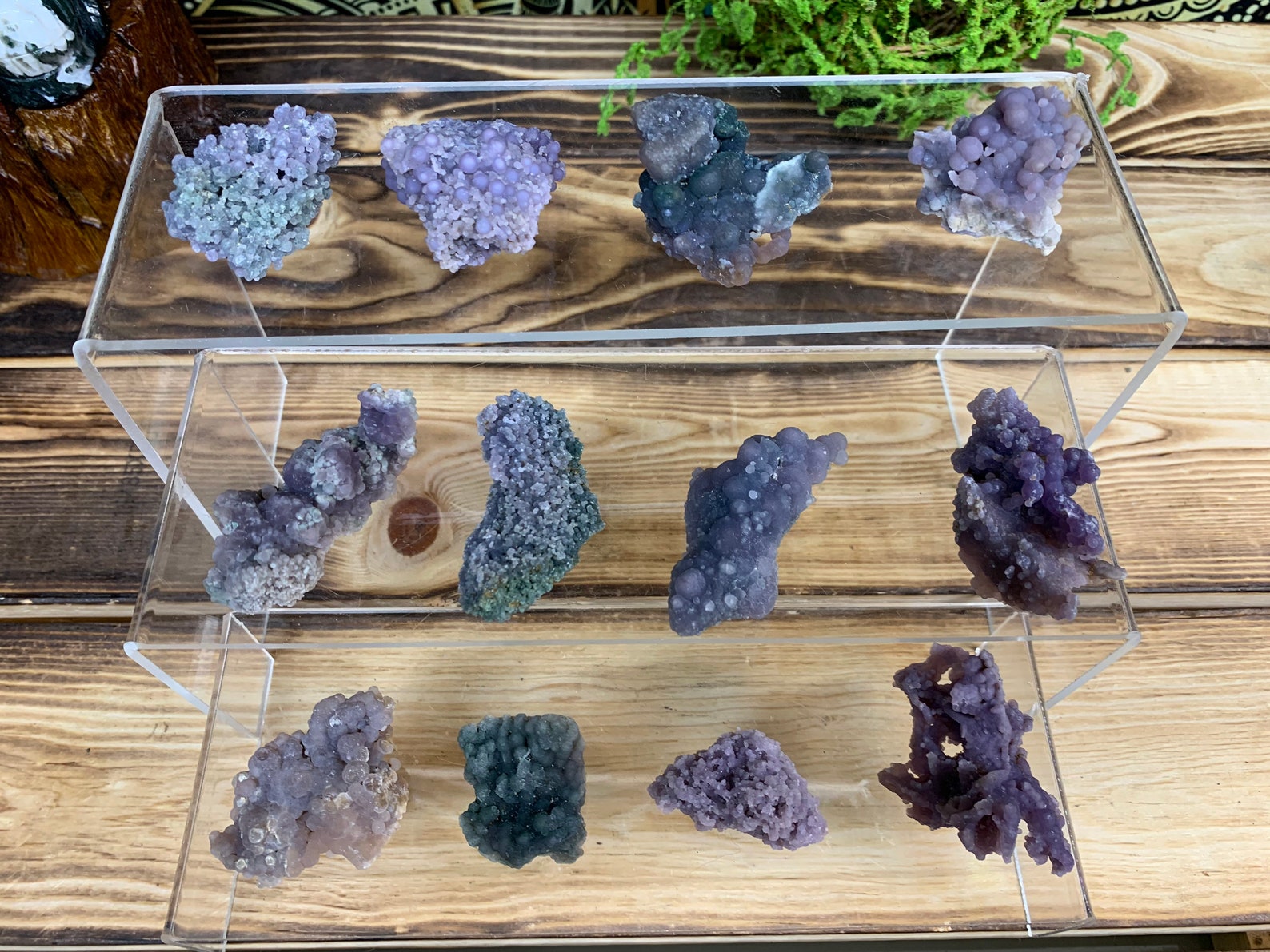 Rare Grape Agate Freeform Tiny but Mighty Clusters of Grapes in Many ...